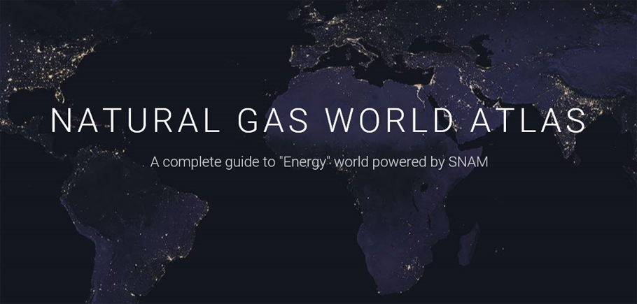 Snam launches the first Natural Gas World Atlas